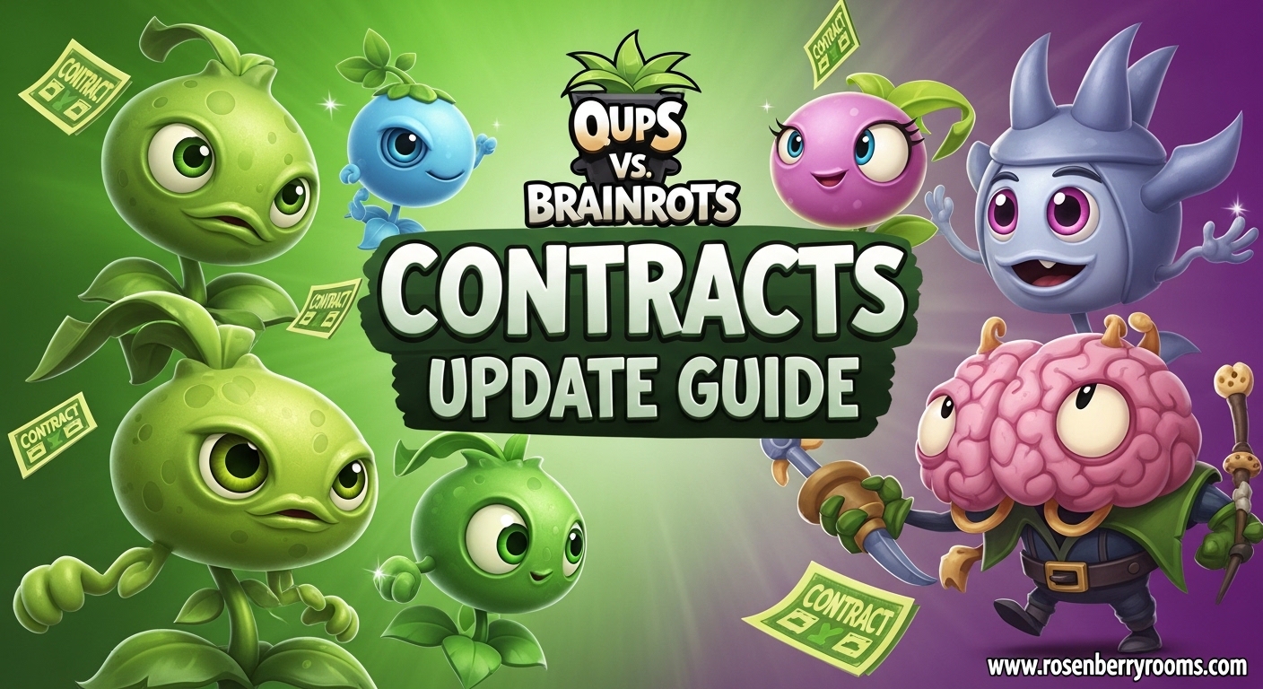 Plants vs Brainrots Contracts Update Guide (June 2026)