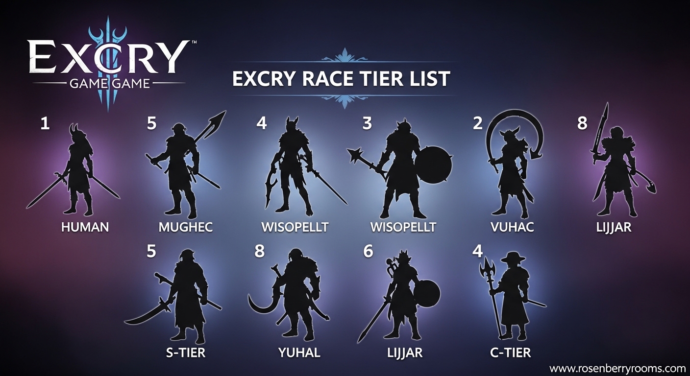 Excry Race Tier List (February 2026) Best Races