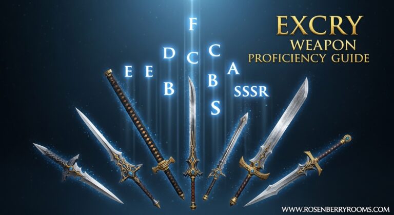 Excry Weapon Proficiency Guide (March 2026) Ranks, Classes & Farming