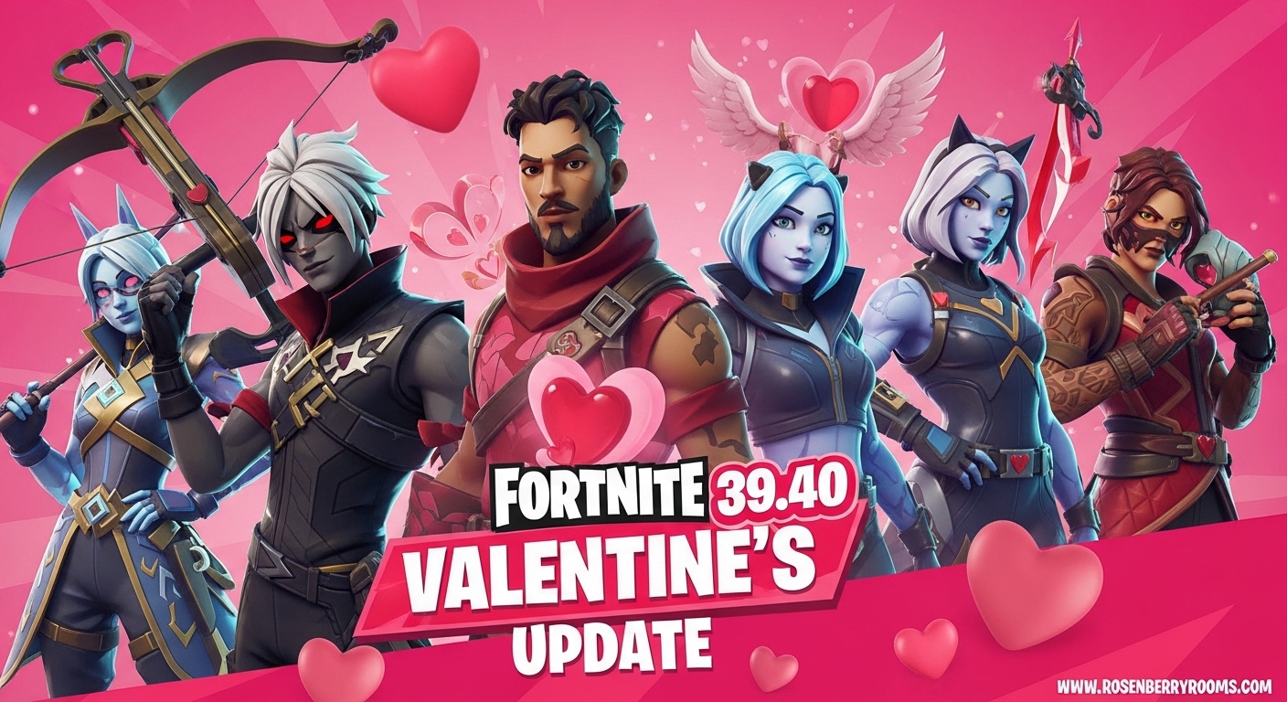Fortnite Valentine's Day Update 39.40 (March 2026) New Collaborations ...