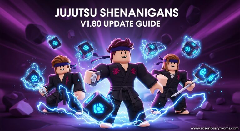Jujutsu Shenanigans V1.80 Update Guide (March 2026) All New Features