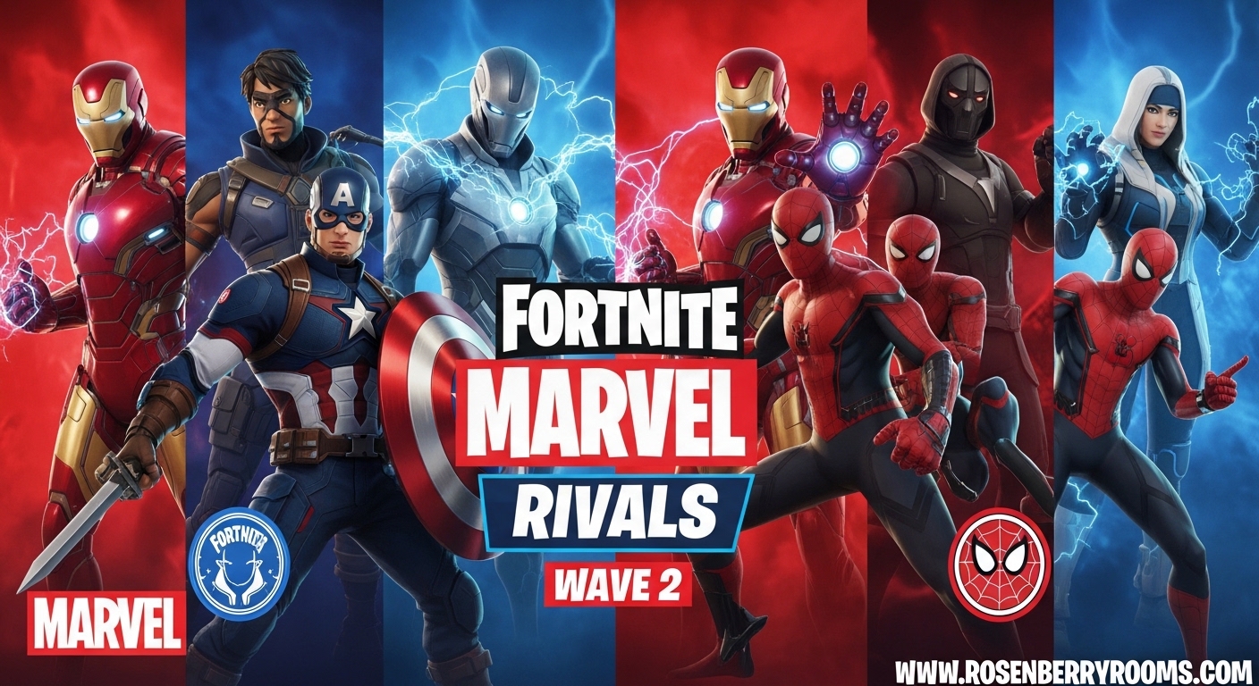 Fortnite Marvel Rivals Wave 2 (March 2026) Release Date & Skins