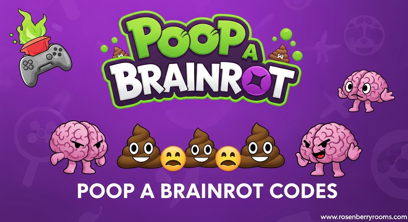 Poop a Brainrot Codes (February 2026) 28+ NEW Codes Available