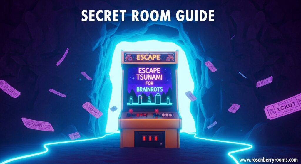Access Secret Room in Escape Tsunami for Brainrots Arcade Event (March ...