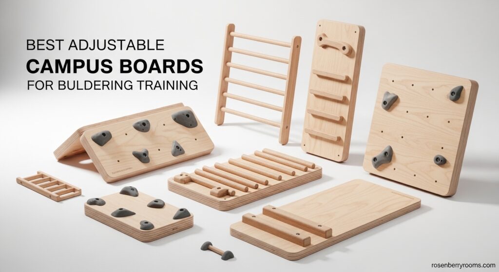 10 Best Adjustable Campus Boards for Bouldering Training (March 2026)