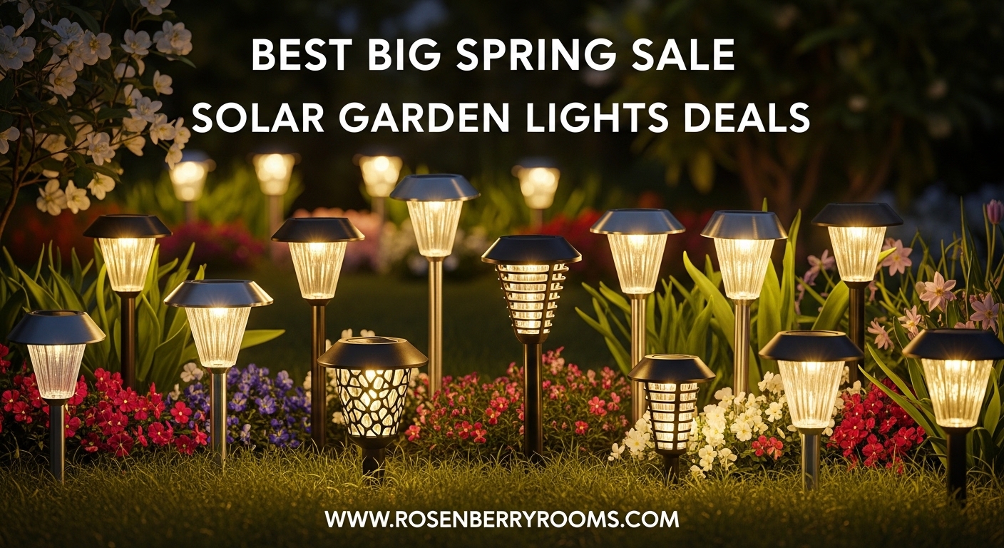 5 Best Big Spring Sale Solar Garden Lights Deals (June 2026) On Amazon
