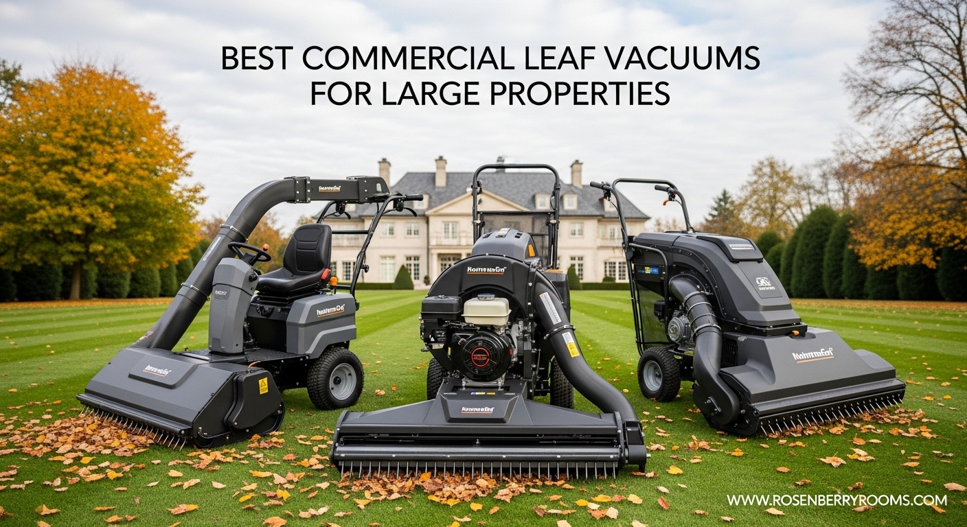 8 Best Commercial Leaf Vacuums for Large Properties (March 2026)