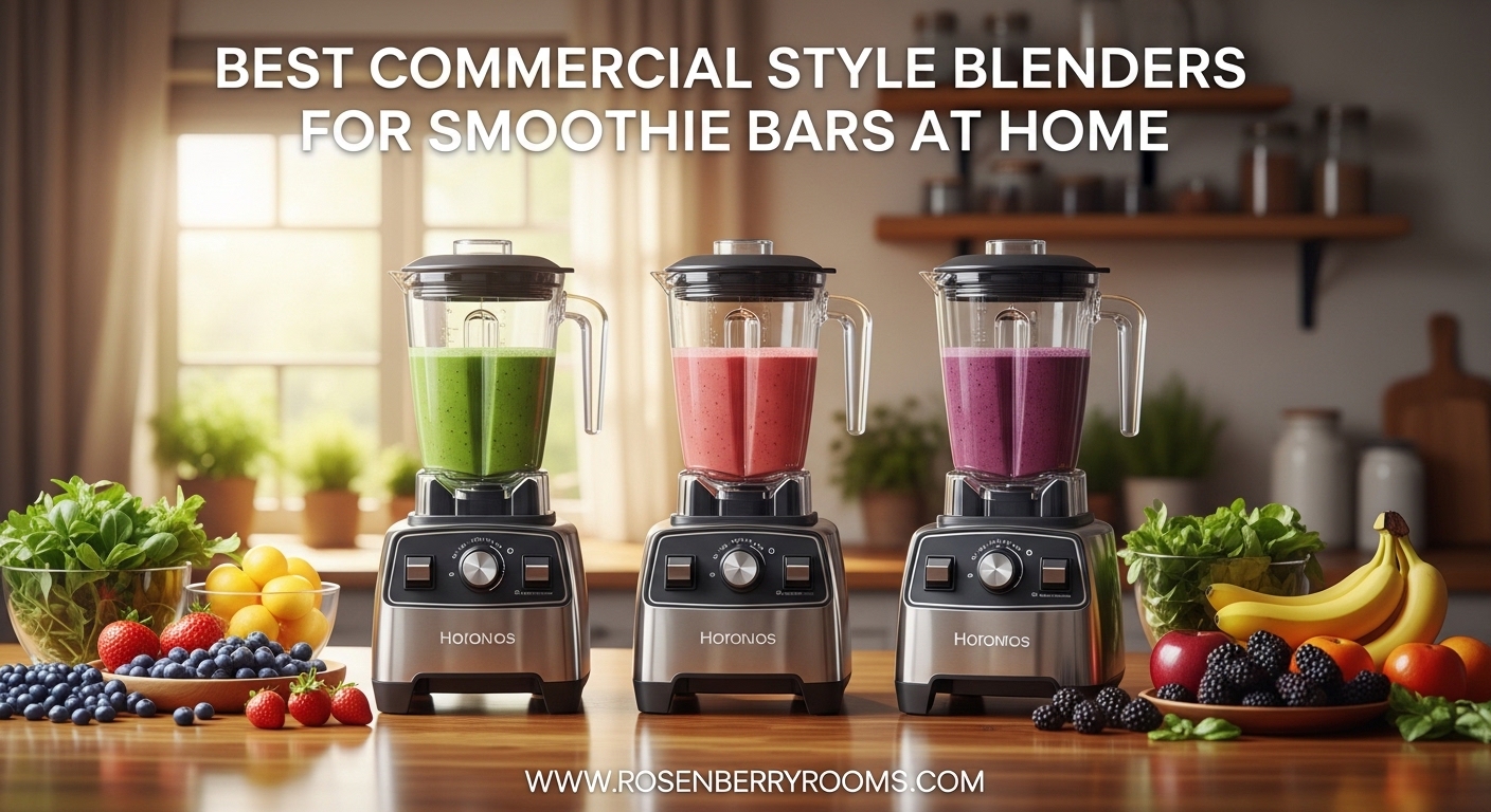 12 Best Commercial Style Blenders for Smoothie Bars at Home (March 2026 ...