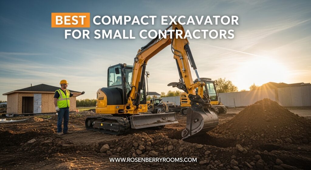 8 Best Compact Excavator for Small Contractors (March 2026) Complete Guide