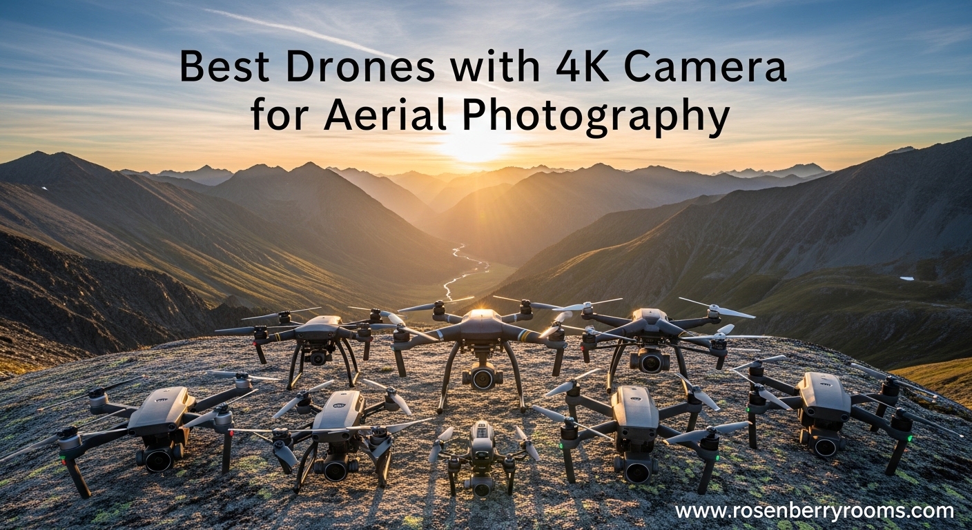 10 Best Drones with 4K Camera for Aerial Photography (March 2026)