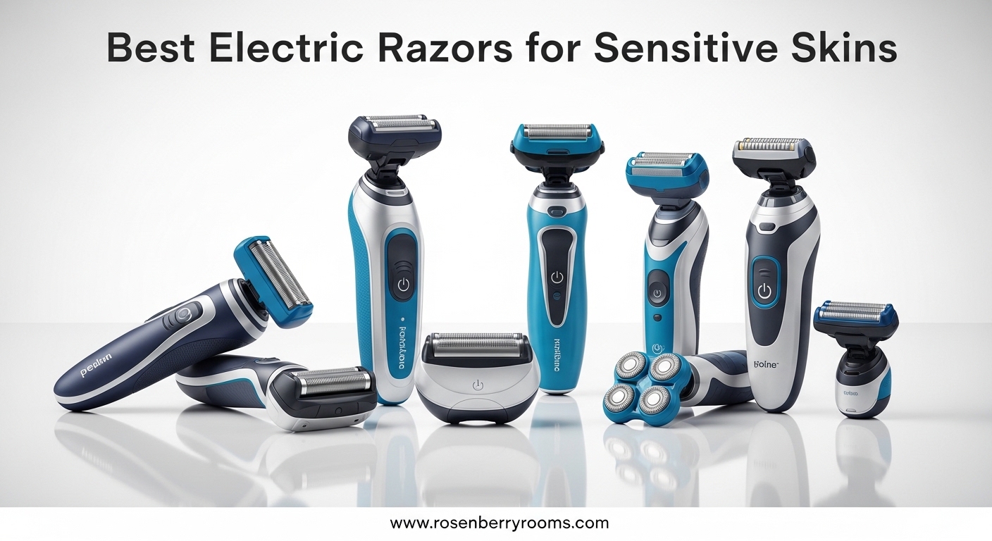 8 Best Electric Razors for Sensitive Skins (April 2026) Expert Reviews