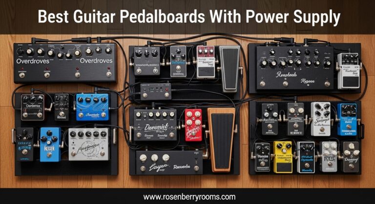 10 Best Guitar Pedalboards With Power Supply (March 2026) Complete Guide
