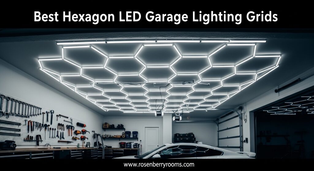 10 Best Hexagon LED Garage Lighting Grids (May 2026) Complete Buyer's Guide