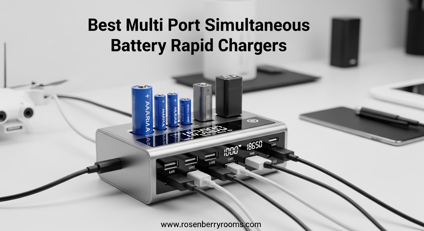 8 Best Multi Port Simultaneous Battery Rapid Chargers (June 2026 ...