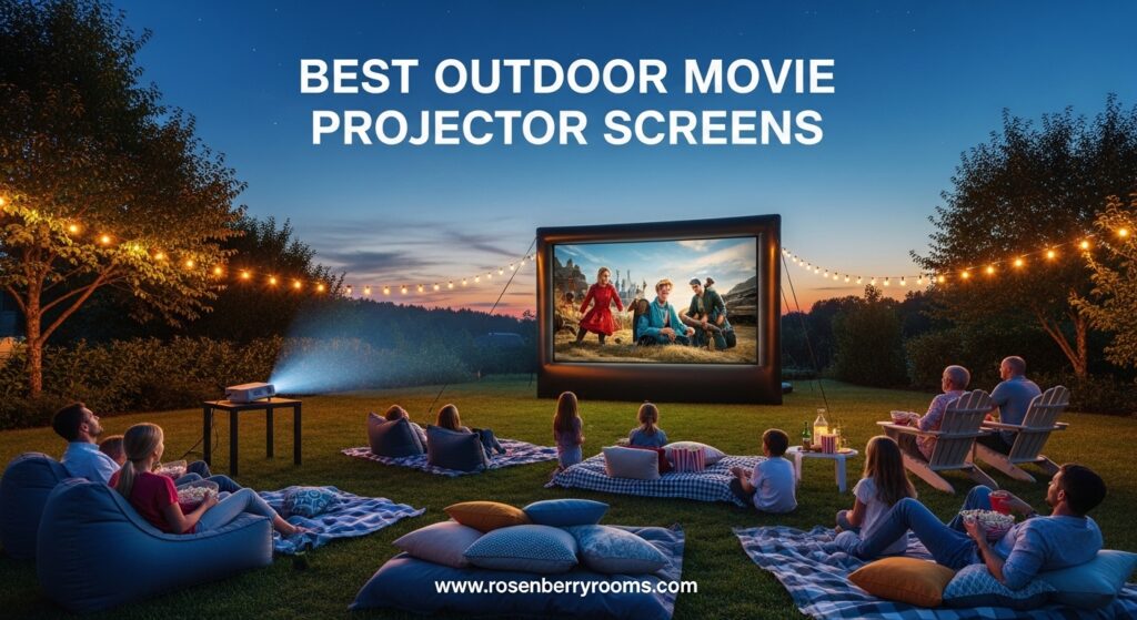 16 Best Outdoor Movie Projector Screens (June 2026) Expert Reviews