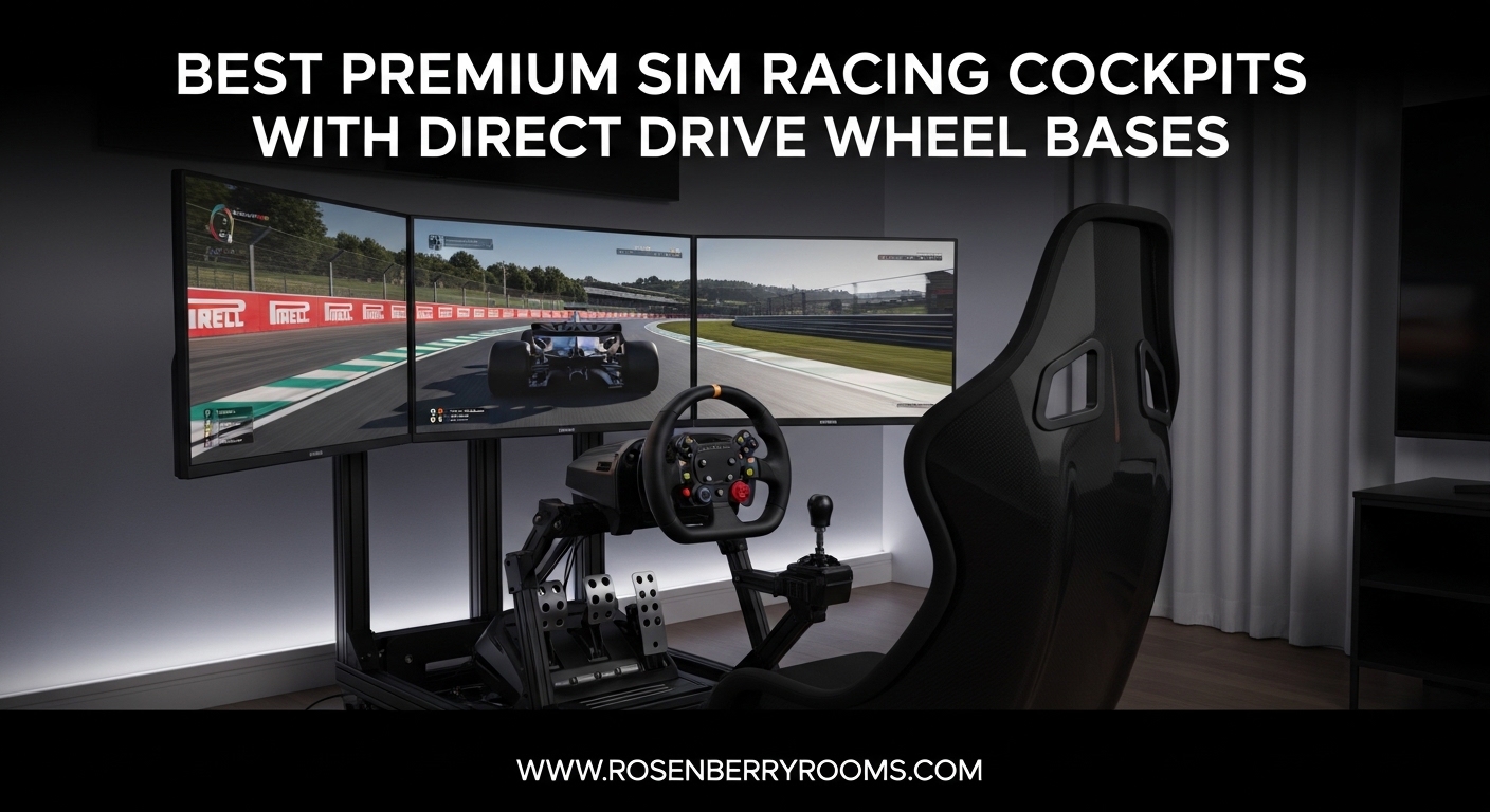 6 Best Premium Sim Racing Cockpits with Direct Drive Wheel Bases (June ...
