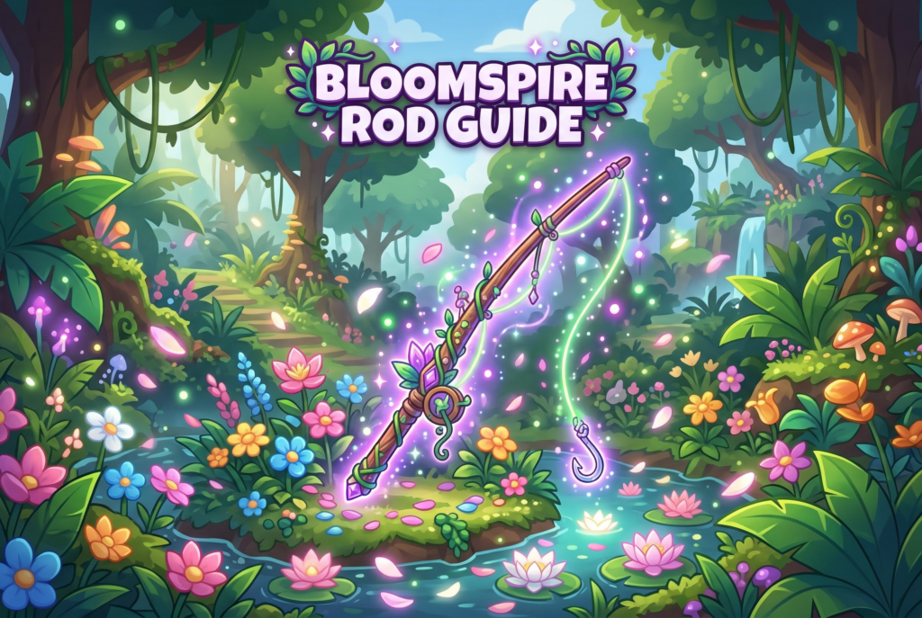How to Get Bloomspire Rod in Fisch (May 2026)