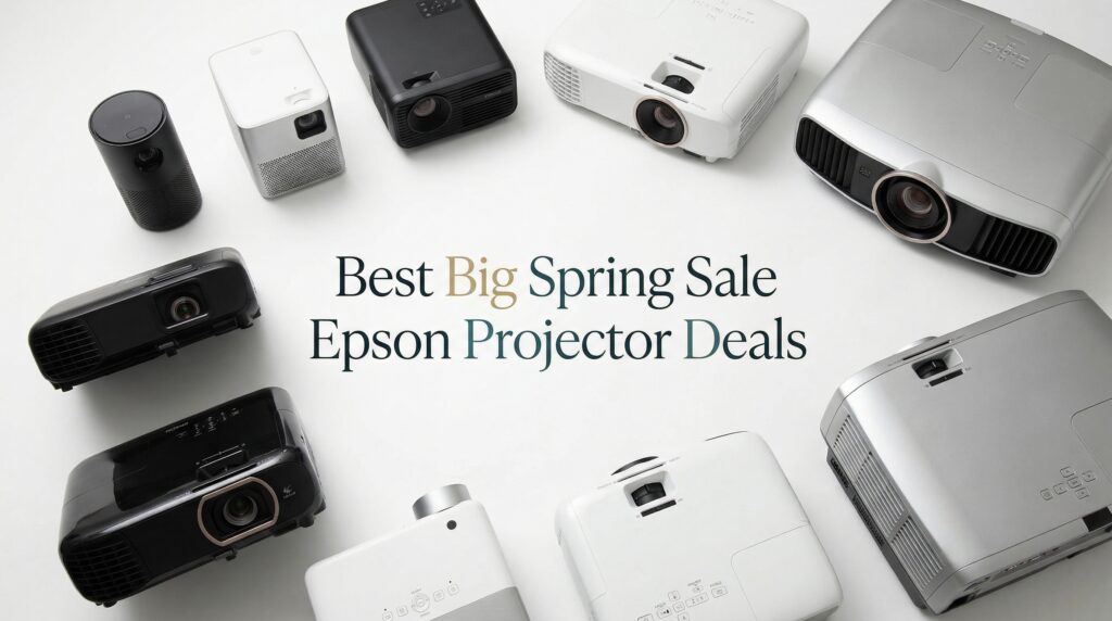 8 Best Big Spring Sale Epson Projector Deals (March 2026) On Amazon