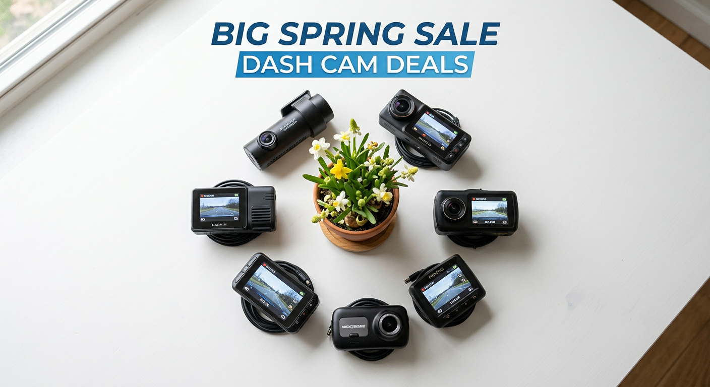 6 Best Big Spring Sale Dash Cam Deals (March 2026) On Amazon