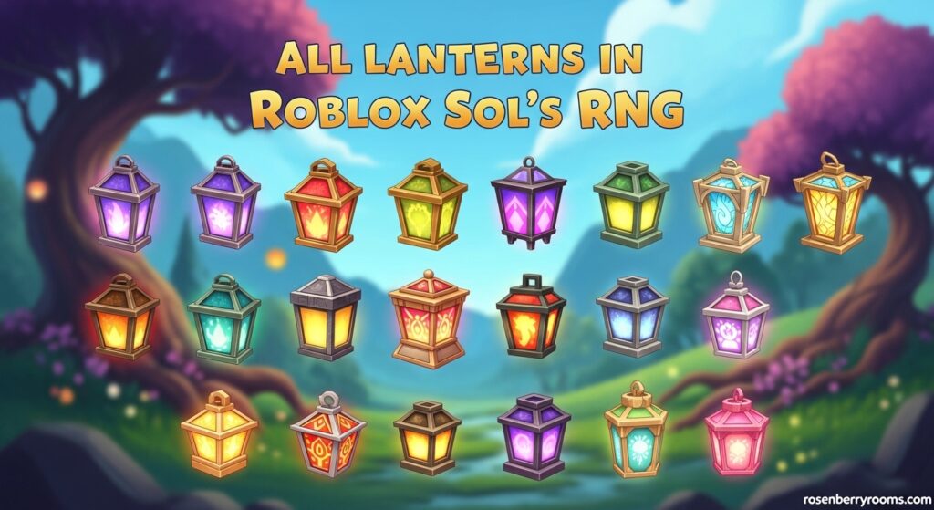 All Lanterns in Roblox Sol's RNG (April 2026) Complete Guide