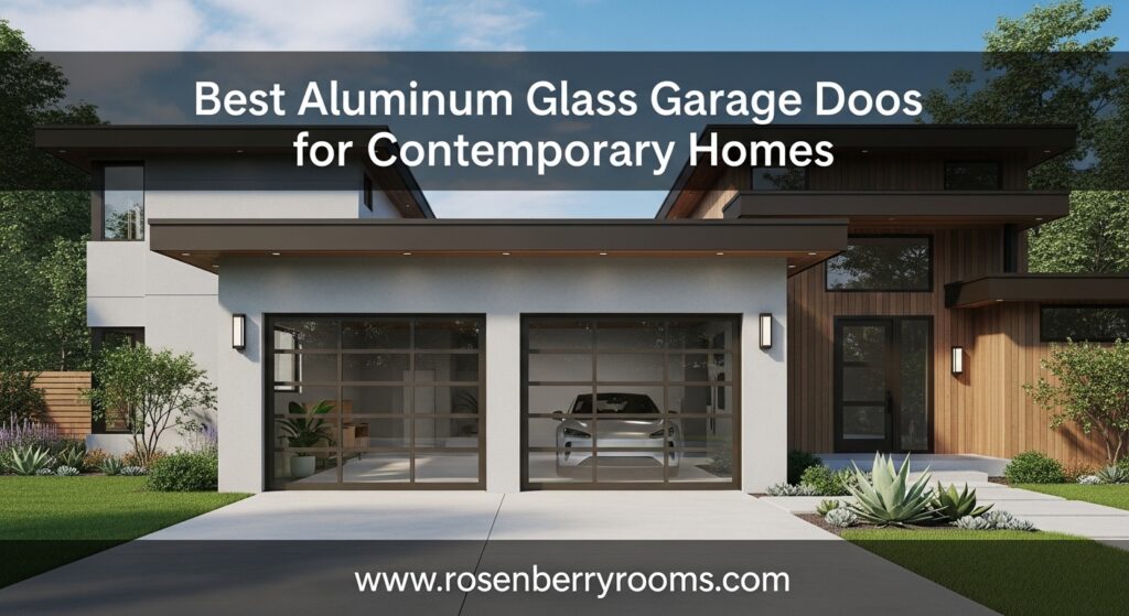 12 Best Aluminum Glass Garage Doors for Contemporary Homes (April 2026 ...