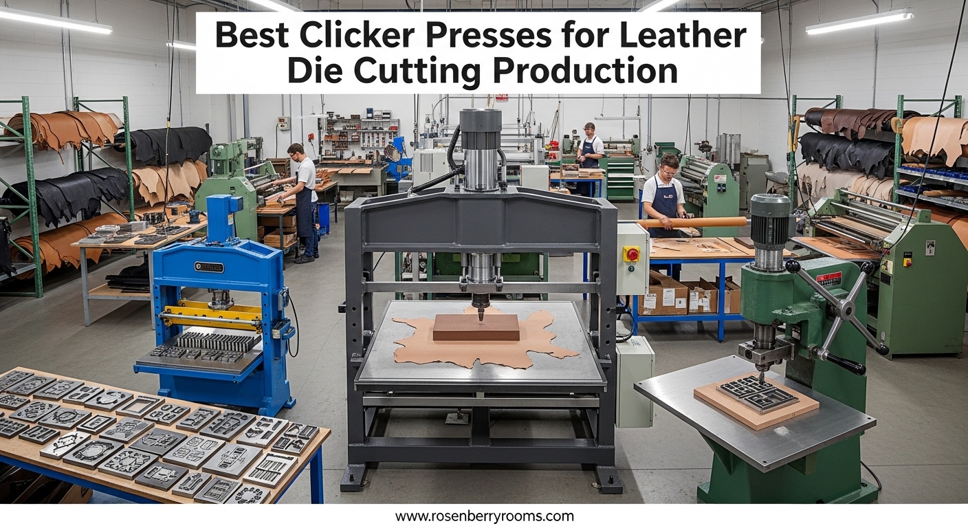 6 Best Clicker Presses for Leather Die Cutting Production (April 2026 ...