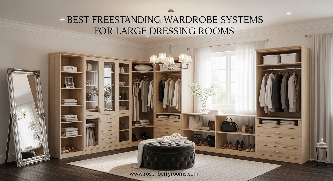 6 Best Freestanding Wardrobe Systems for Large Dressing Rooms (April ...