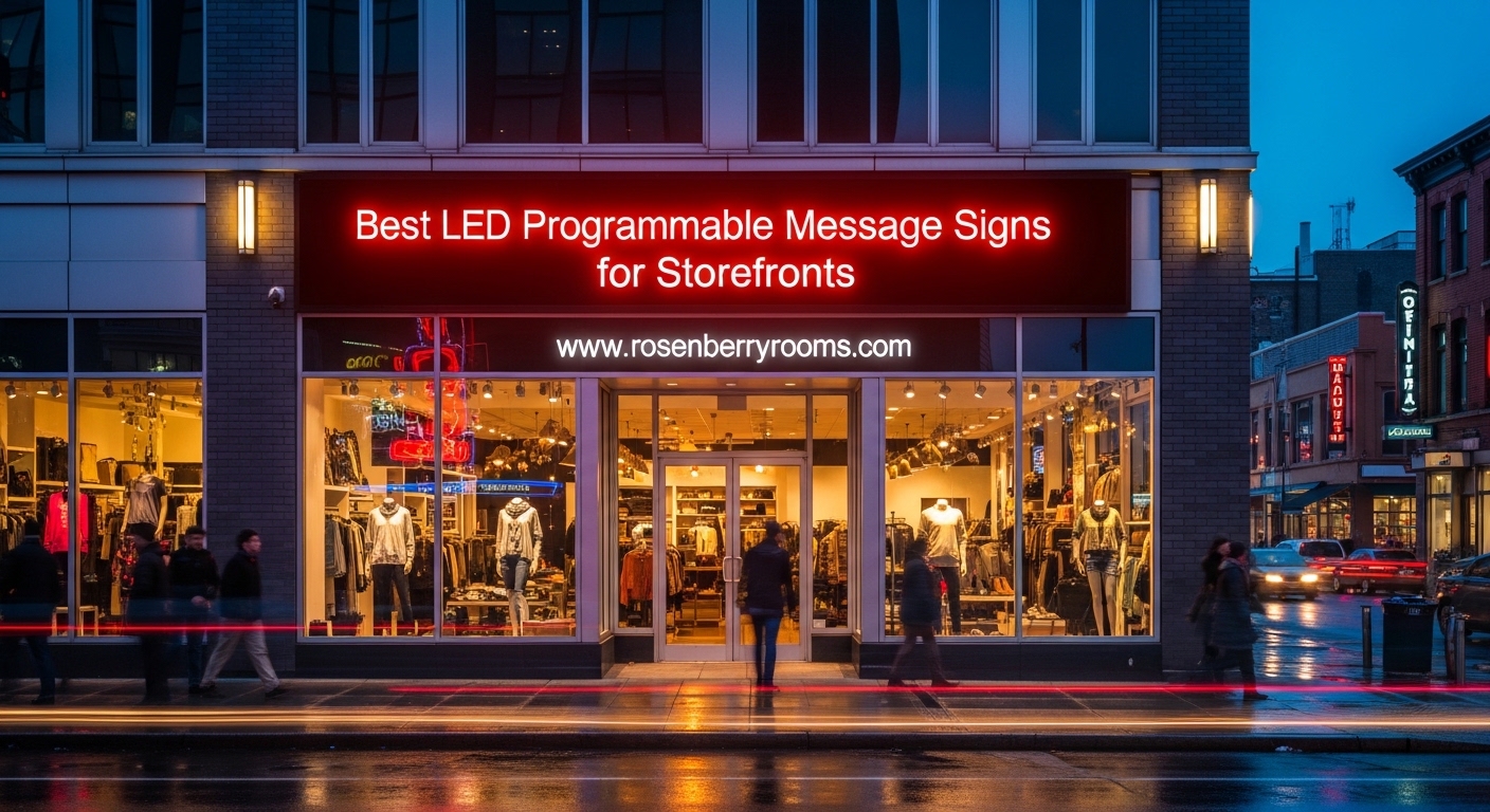 10 Best LED Programmable Message Signs for Storefronts (April 2026 ...