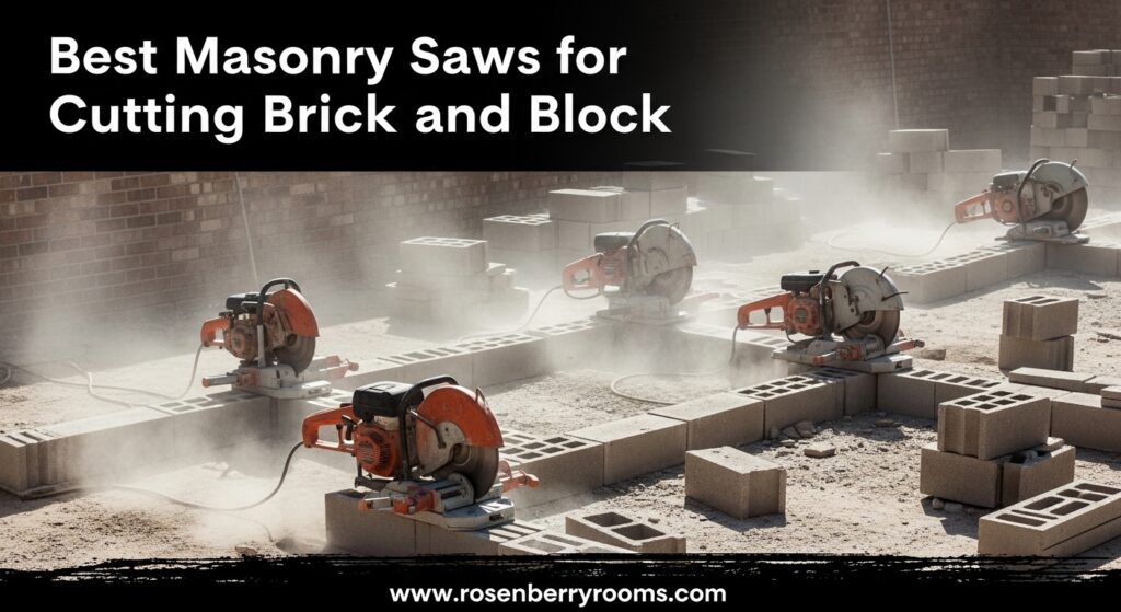 10 Best Masonry Saws for Cutting Brick and Block (June 2026) Honest Reviews