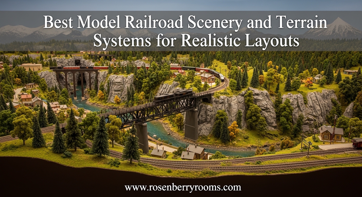 15 Best Model Railroad Scenery and Terrain Systems for Realistic ...