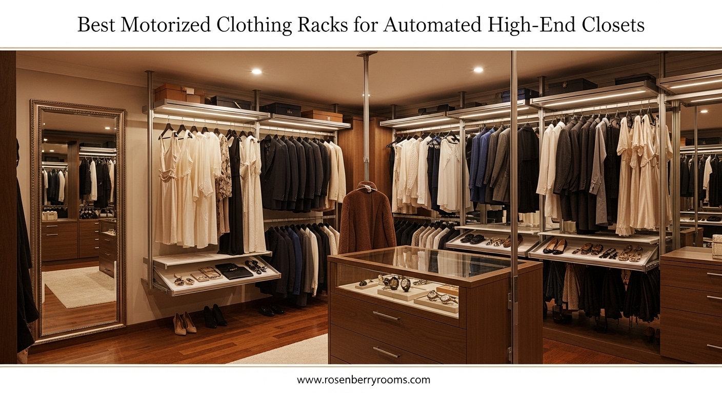 15 Best Motorized Clothing Racks for Automated High-End Closets (April ...