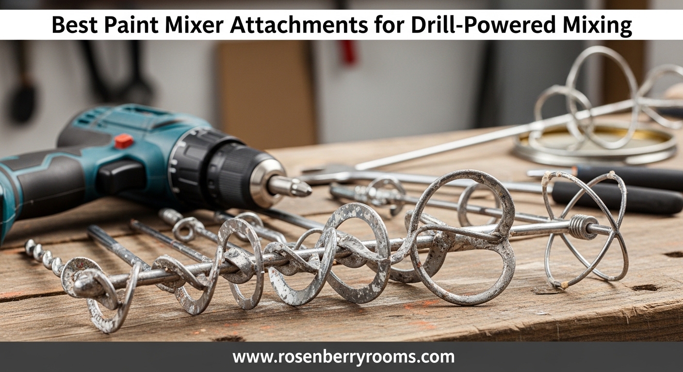 8 Best Paint Mixer Attachments for Drill-Powered Mixing (April 2026 ...