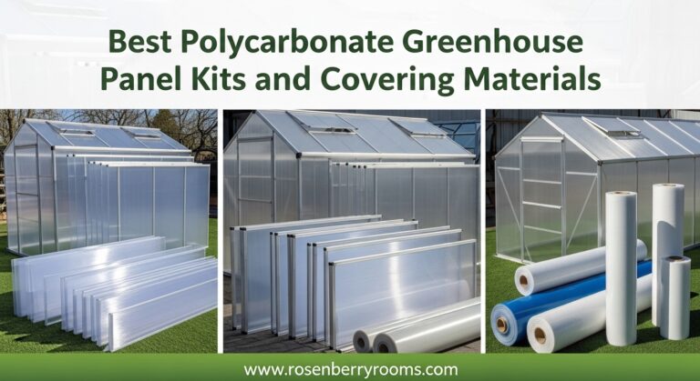 10 Best Polycarbonate Greenhouse Panel Kits and Covering Materials ...