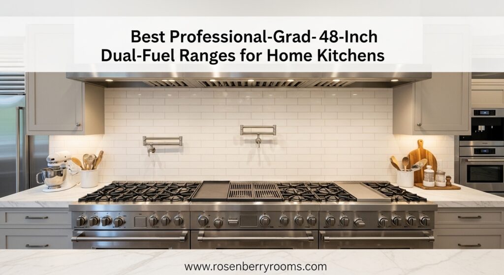 8 Best Professional-Grade 48-Inch Dual-Fuel Ranges for Home Kitchens ...