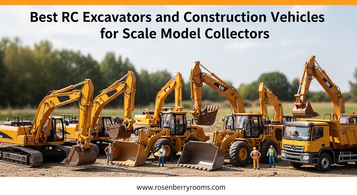 11 Best RC Excavators and Construction Vehicles for Scale Model ...