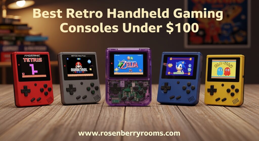 8 Best Retro Handheld Gaming Consoles Under $100 (June 2026)