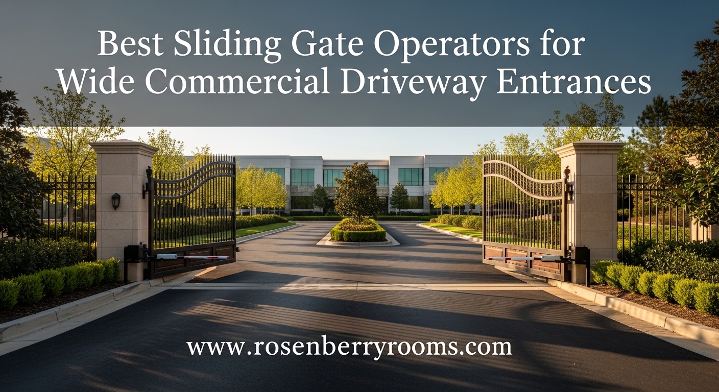 15 Best Sliding Gate Operators for Wide Commercial Driveway Entrances ...