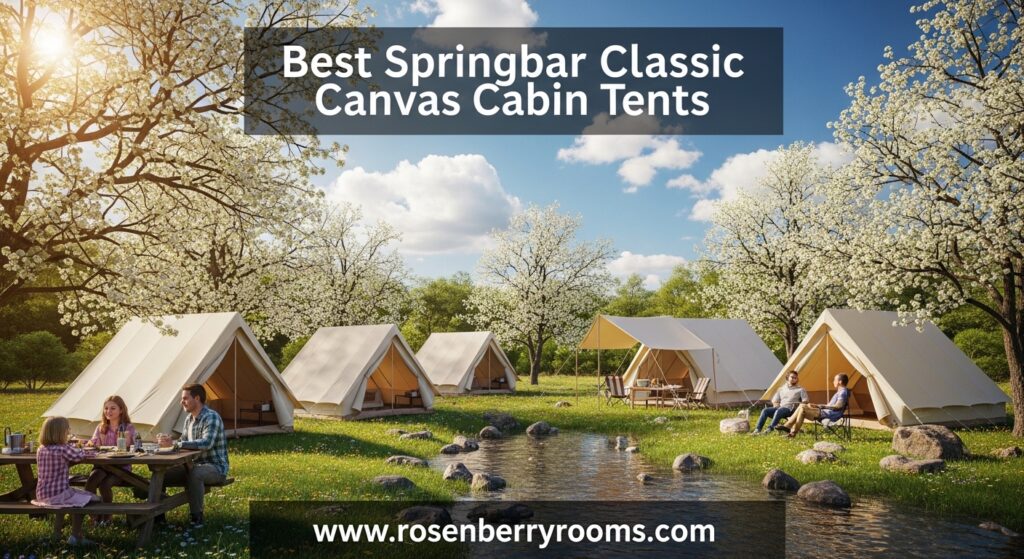 6 Best Springbar Classic Canvas Cabin Tents (April 2026) Expert Reviews