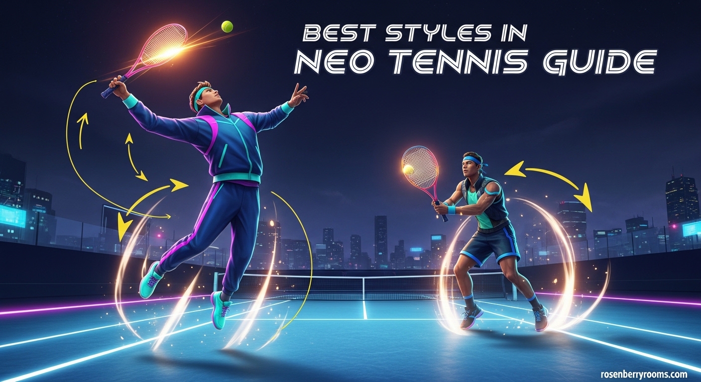 Best Styles in Neo Tennis Guide (April 2026) All Tiers Ranked