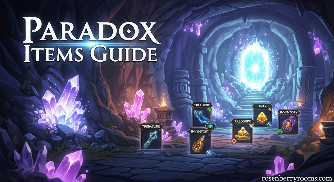 Paradox Items Guide (April 2026) Complete Consumables & Accessories List