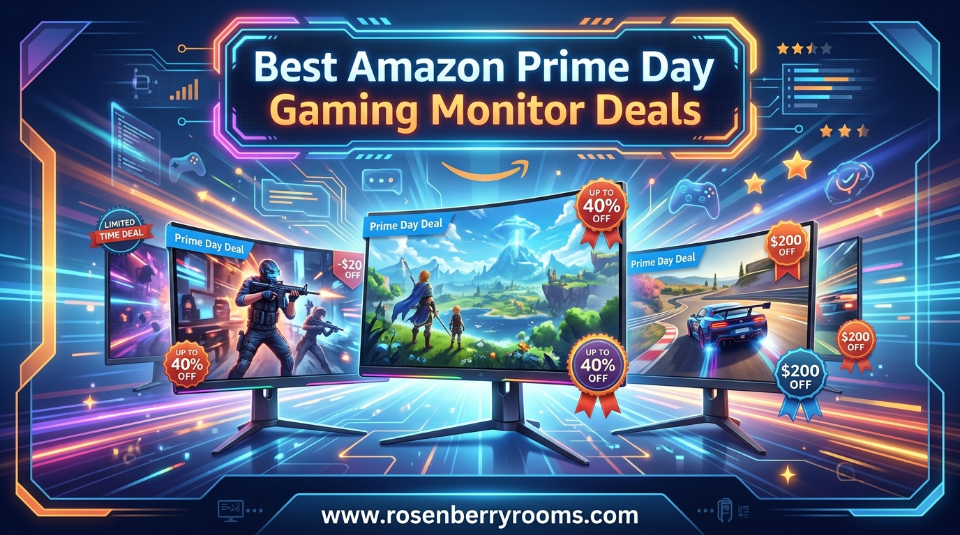 12 Best Amazon Prime Day Gaming Monitor Deals (June 2026) Top Offers